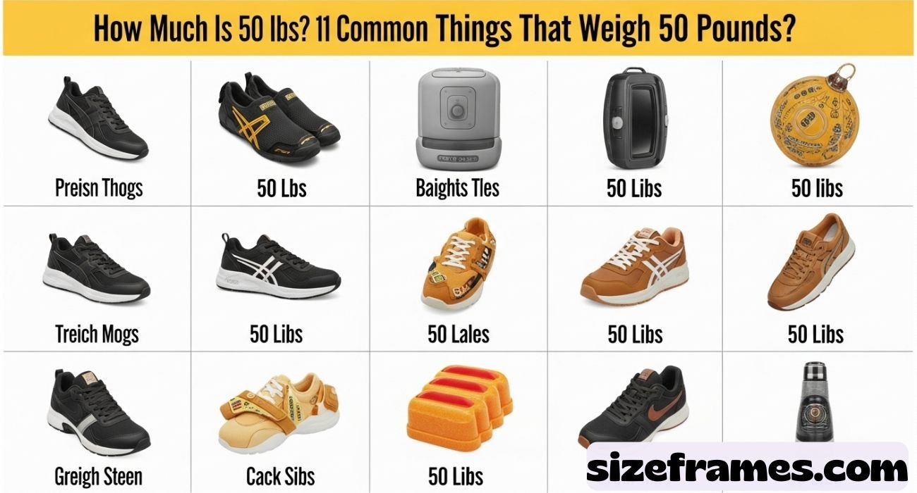How Much Is 50 lbs? 11 Common Things That Weigh 50 Pounds